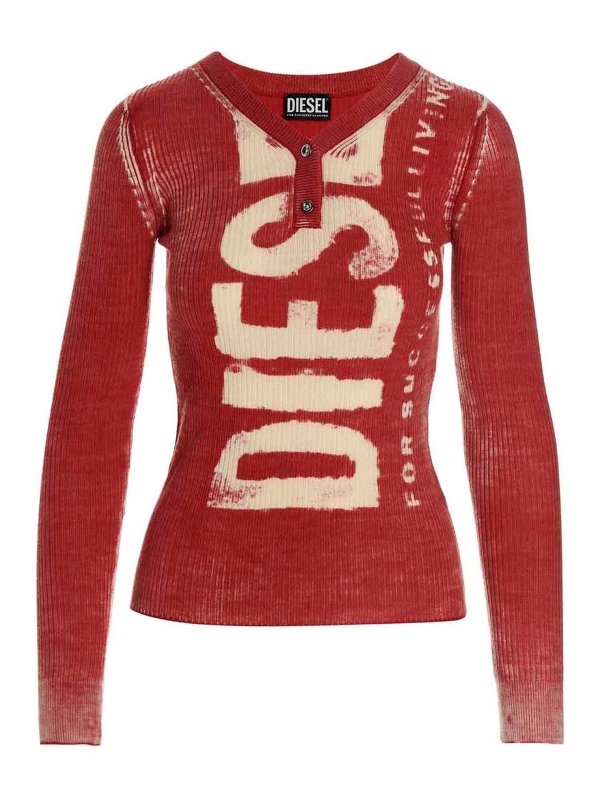 Diesel Arita sweater - Red - Women | A067190CGBU44Q | thebs.com