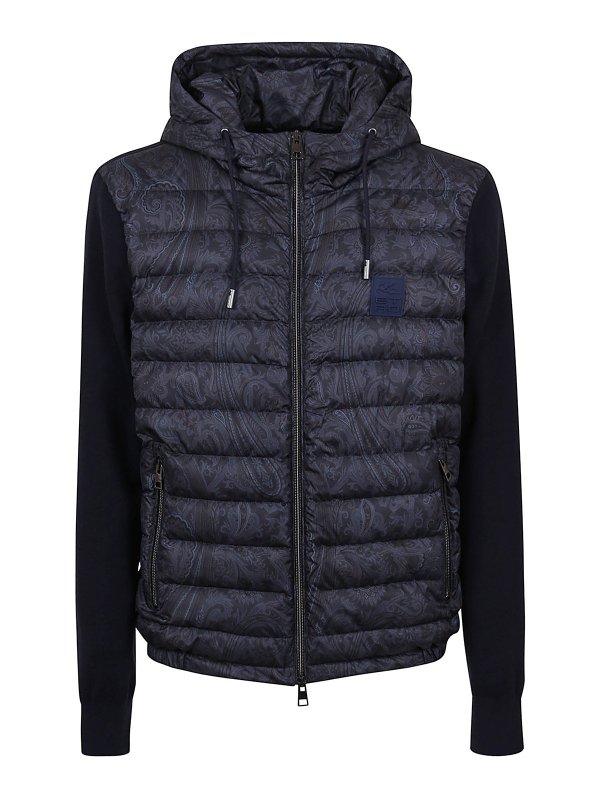 Padded jackets Etro - Hooded puffer jacket - 1V90303500200 | thebs.com