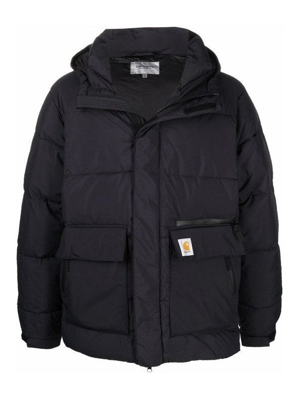 Padded jackets Carhartt - Logo-patch puffer jacket - I02944989XX
