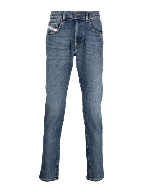 Diesel d-strukt slim-fit jeans - Blue - Men | A0355809E4401