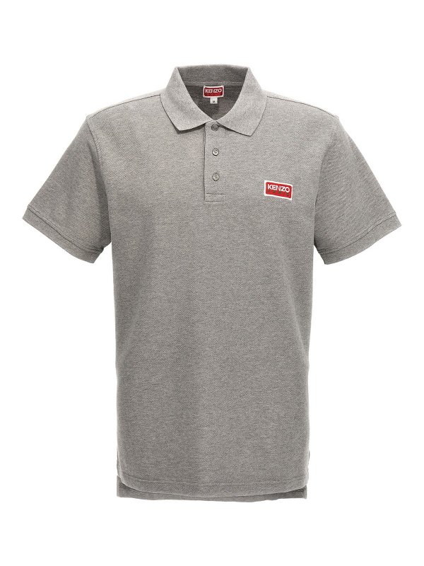 Kenzo Polo kenzo paris - Grey - Men | FD65PO5314PU94 | thebs.com