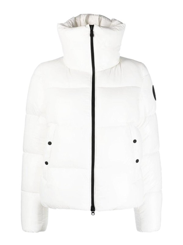 Casual jackets Save the Duck - Logo-Patch Puffer Jacket - D39370WISLA00002 Casual jackets Save the Duck - Logo-Patch Puffer Jacket - D39370WISLA00002