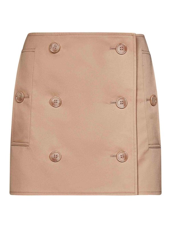 Mini Skirts Burberry Pale Nude Pink Mini Skirt 8067747