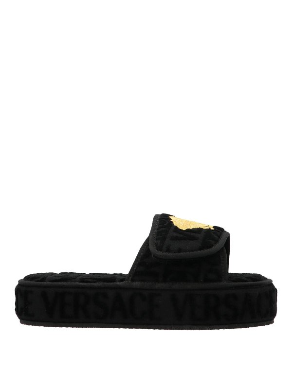 Versace medusa sliders - Black - Women | ZSL000003ZCOSP052Z4800