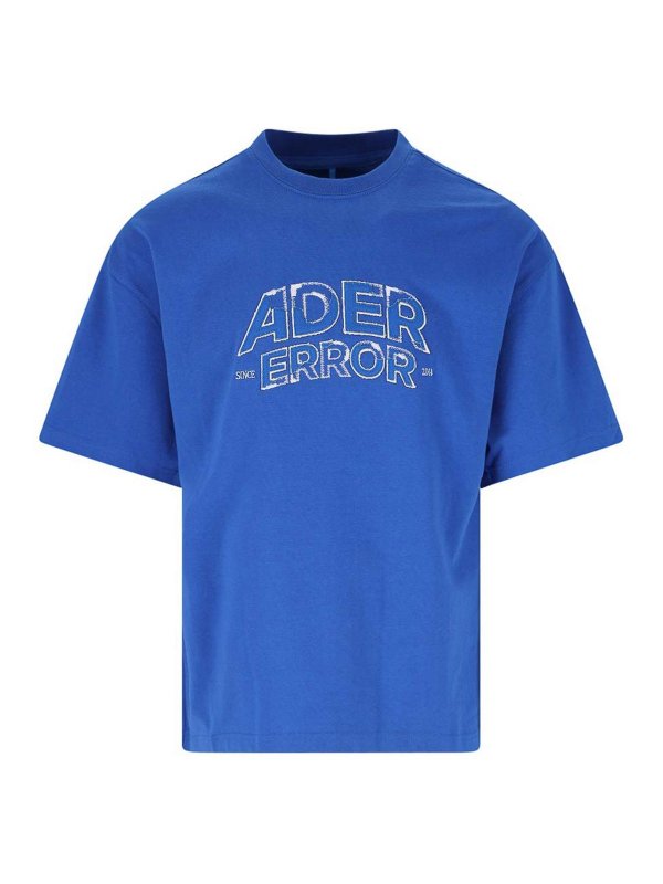 T-shirts Adererror - T-shirt logo - BMADFWTS0104BLBLUE