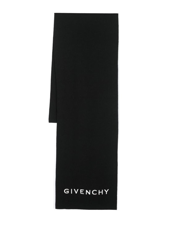 Scarves Givenchy - Logo embroidered scarf - GV4018U73311 | thebs.com