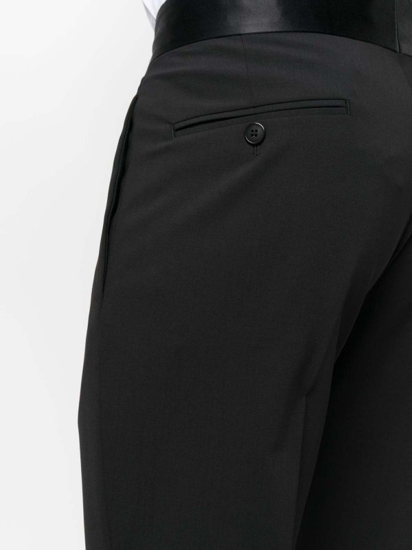 Emporio Armani Smoking suit - Black - Men | H41VMU01506999