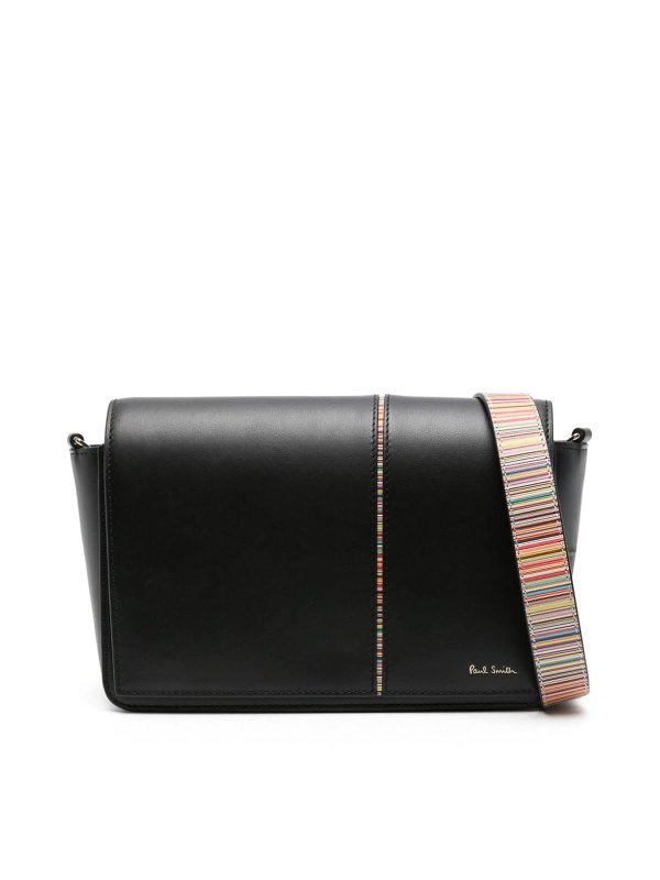Paul Smith Signature Stripe Leather Crossbody Bag | W1A7562LSIGIN79