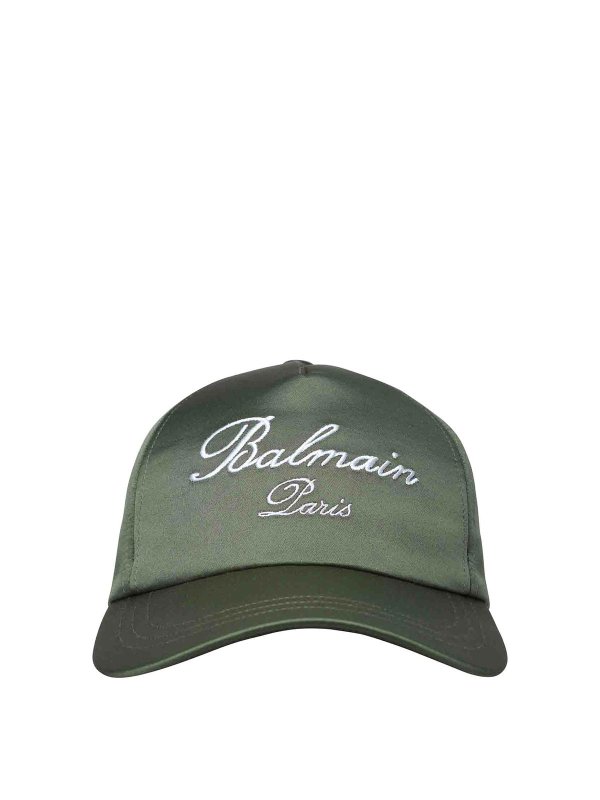 Hats & caps Balmain - Logo hat - CH0XA231XI537CW | Shop online at THEBS