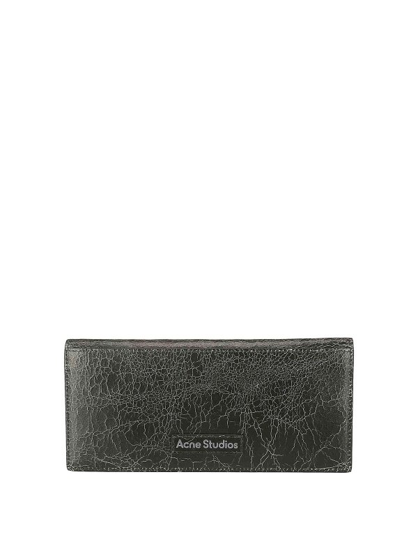 Acne Studios Wallet - Black - Women | CG0240BLACK | thebs.com
