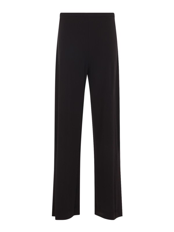 Alberta Ferretti Wide Leg Pants - Brown - Women|031301240102