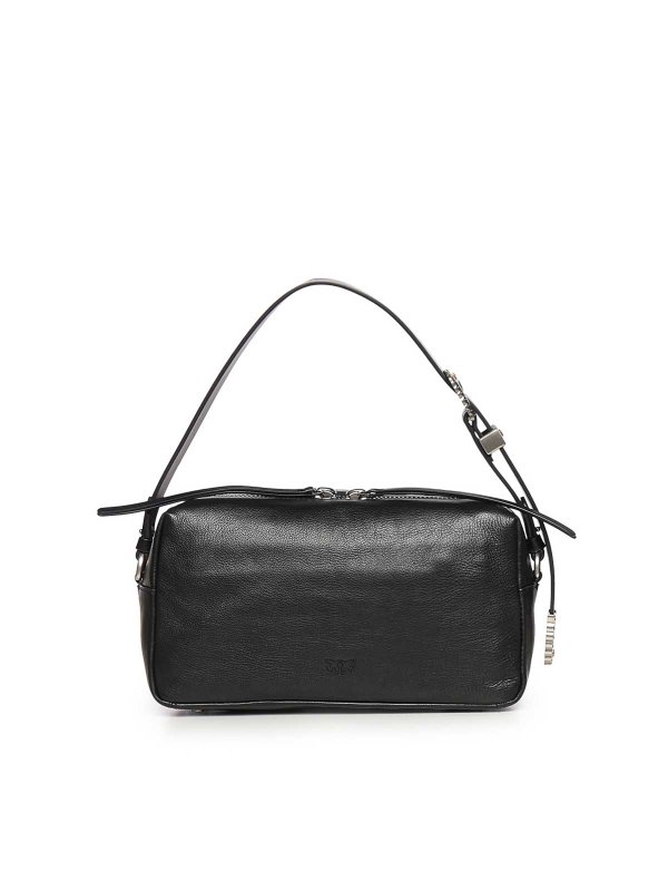 Pinko Leather Trittico Bag - Black - Women|106761A2JGZ99O