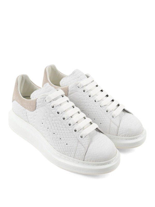 Alexander Mcqueen Python print leather sneakers | 432318WHMD19071