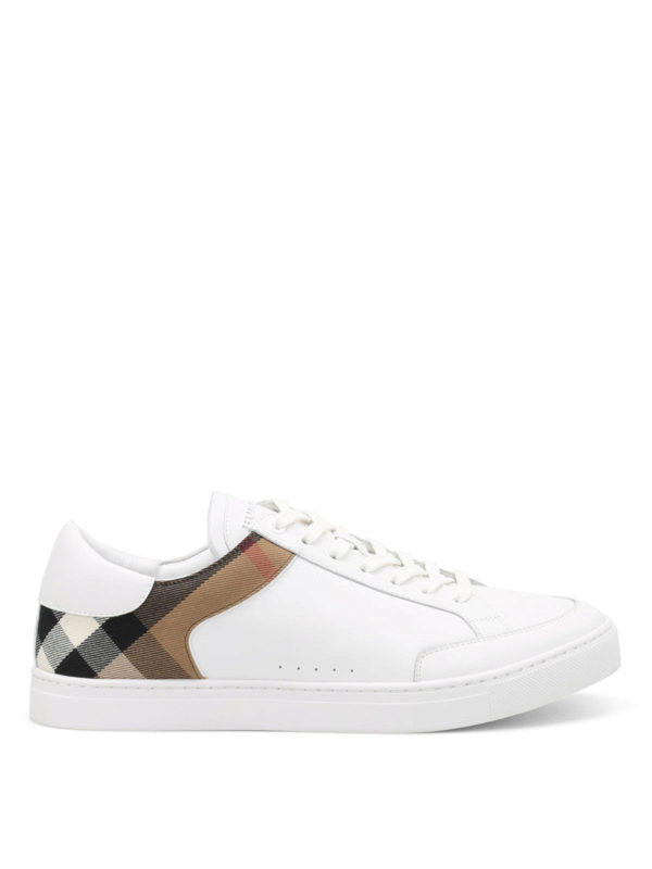 Burberry Rettford leather sneakers - White - Men | 4004669