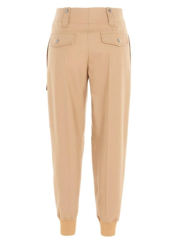 Chloe' Cargo pants in beige - Beige - Women | CHC20APA72161278
