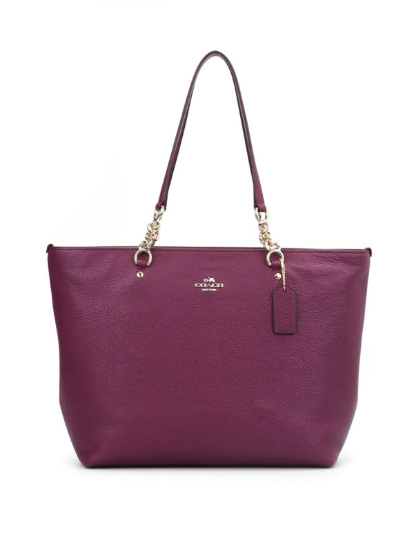 Totes bags Coach - Sophia tote - 36600PLUM | Shop online at THEBS