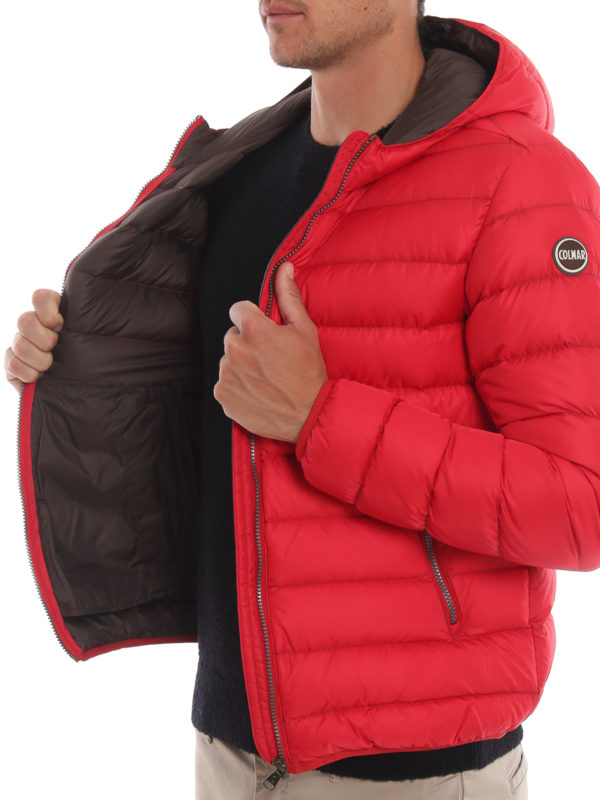 Padded jackets Colmar Originals - Quilted nylon hooded puffer jacket ...