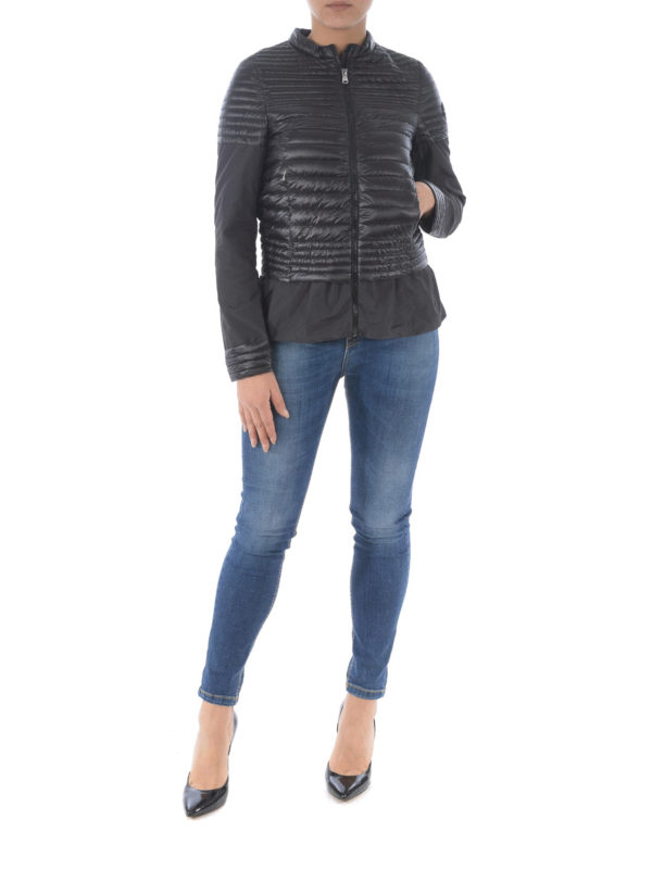 Padded jackets Colmar Originals - Research black tech taffeta puffer ...