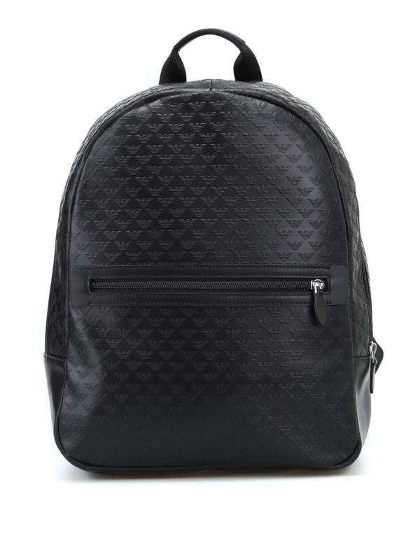 Emporio Armani All over printed calfskin dome backpack | Y4O161YC04380001