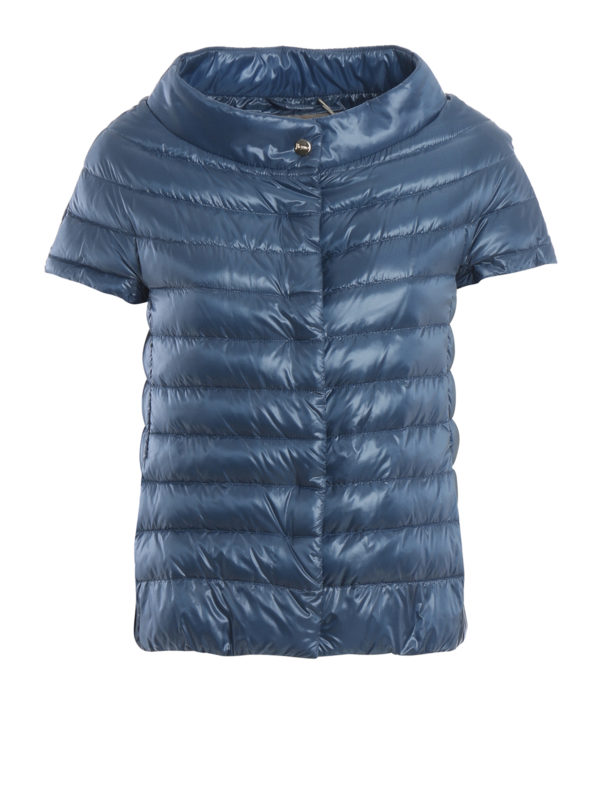 Herno Greta light blue puffer jacket - Women | PI0003DIC120179008