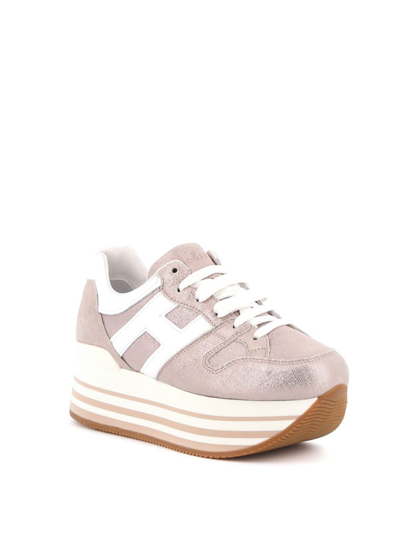 Hogan Zapatillas - Maxi H222 - Rosado - Mujer | HXW2830T548N580QWW
