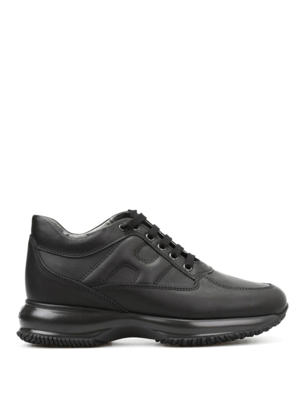 Hogan Leather Interactive sneakers - Black | HXW00N00010DU0B999