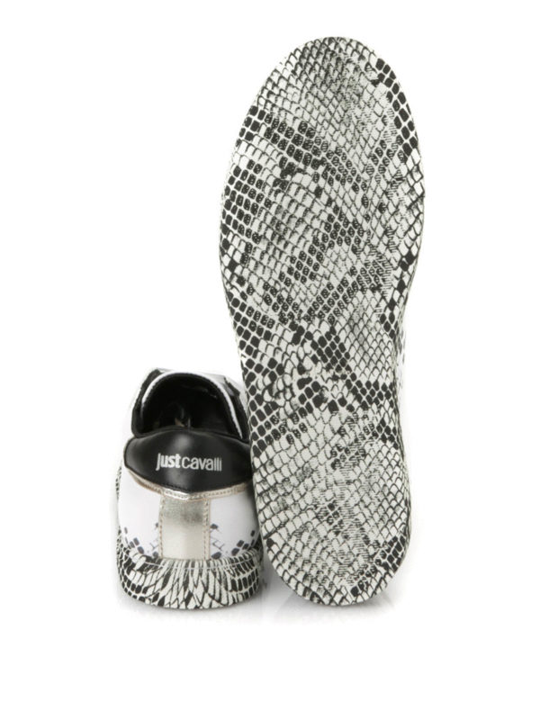 Just Cavalli Python effect sneakers - White | S12WS0095N08506100S