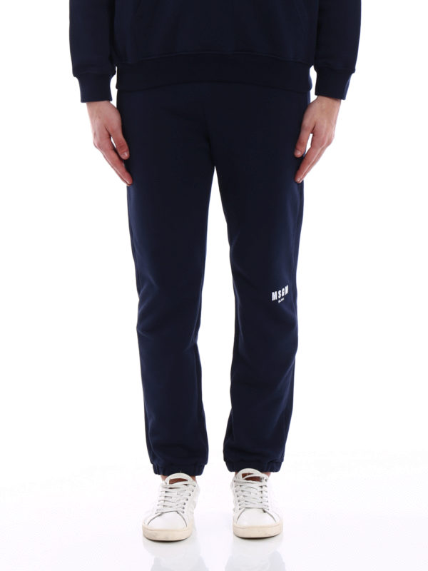 Tracksuit bottoms M.S.G.M. - Embroidered logo tracksuit bottoms ...