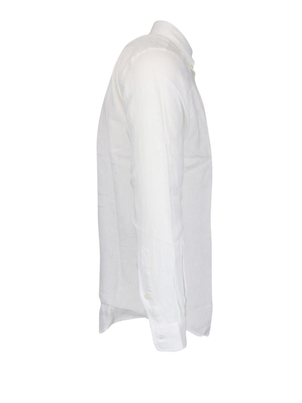 Shirts Polo Ralph Lauren - White linen shirt - 710794141005