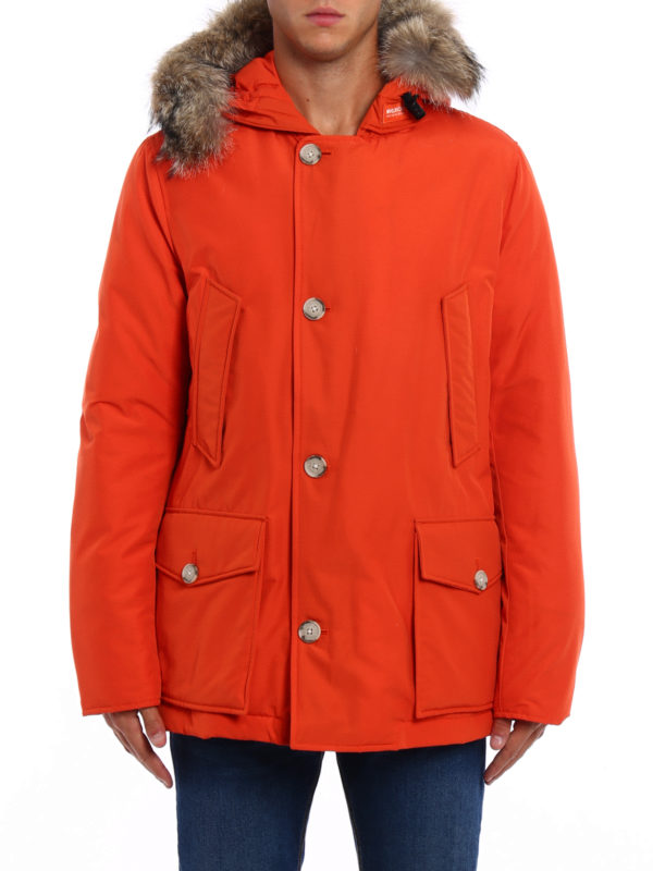 Parkas Woolrich - Arctic Anorak padded orange parka - WOCPS2586CN03TRO