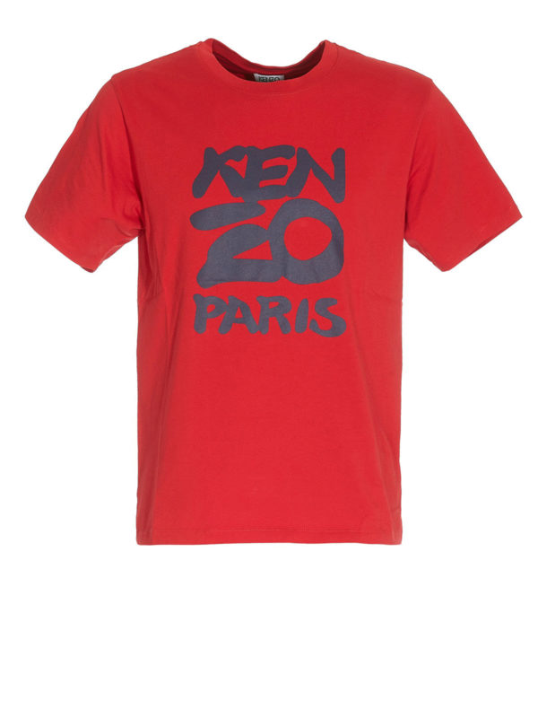 Kenzo Kenzo Paris T-shirt - Red - Men | FA55TS0184SA21