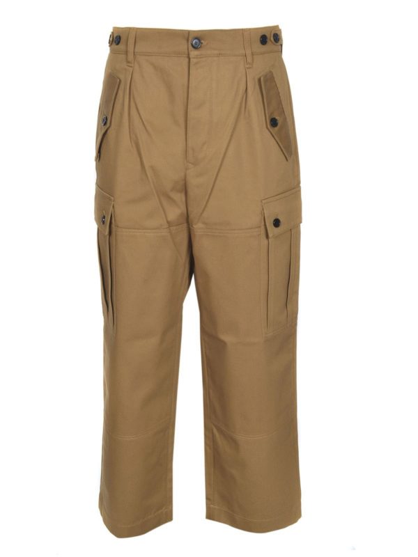 Loewe Cargo pants in camel color - Camel - Men | H526Y04W033150