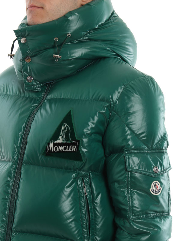 Moncler Wilson green puffer jacket - Green | E209141910056895084H