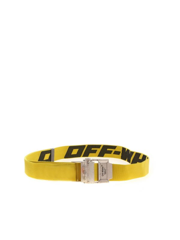 Off-White 2.0 Industrial belt - Yellow - Men | OMRB035R20F420356010