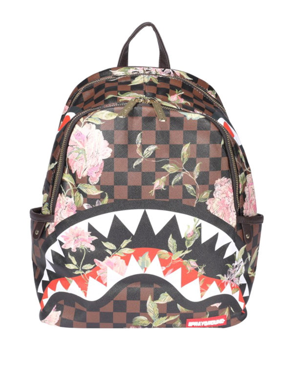 Sprayground Sharkflower vegan leather backpack | B3272SHARKFLOWER