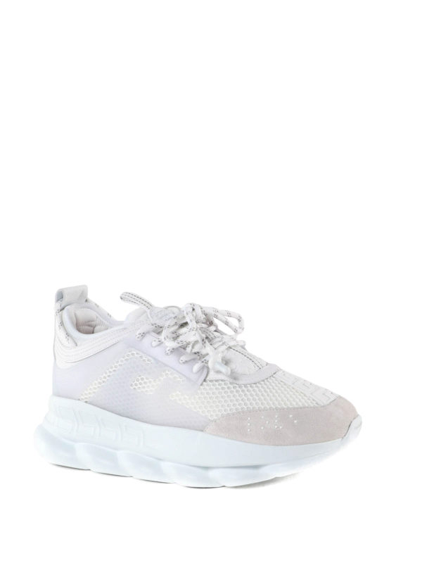 Trainers Versace - Chain Reaction white chunky sneakers - DSU7071ED7CTGD01