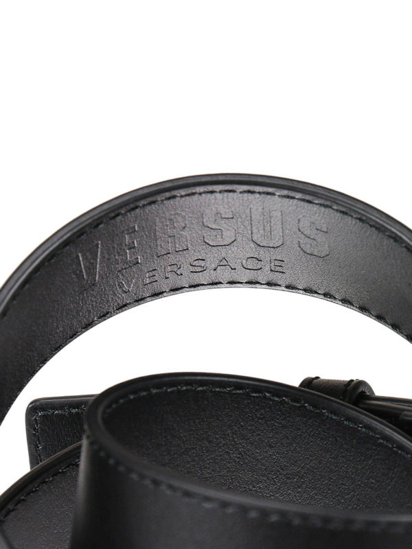 Belts Versus Versace - Lion Head leather belt - FCU0060FV10F460N
