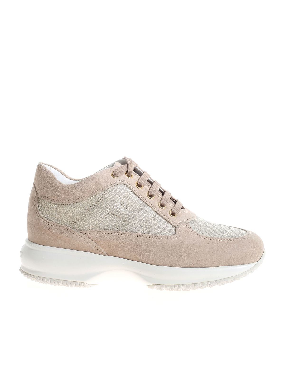 Hogan Interactive sneakers in beige - Beige | HXW00N00E10MZ0M024