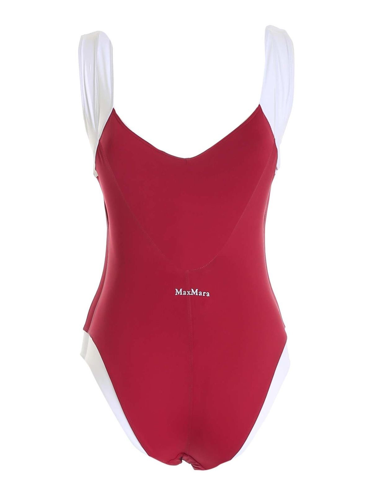Max Mara Gerba swimsuit in burgundy - Red - Women | 38311318650004