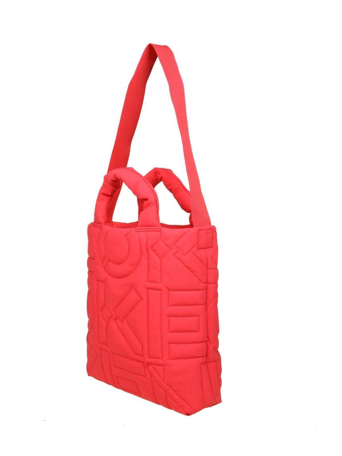Kenzo Arctic tote bag in red - Red - Women | FB52SA001F0818