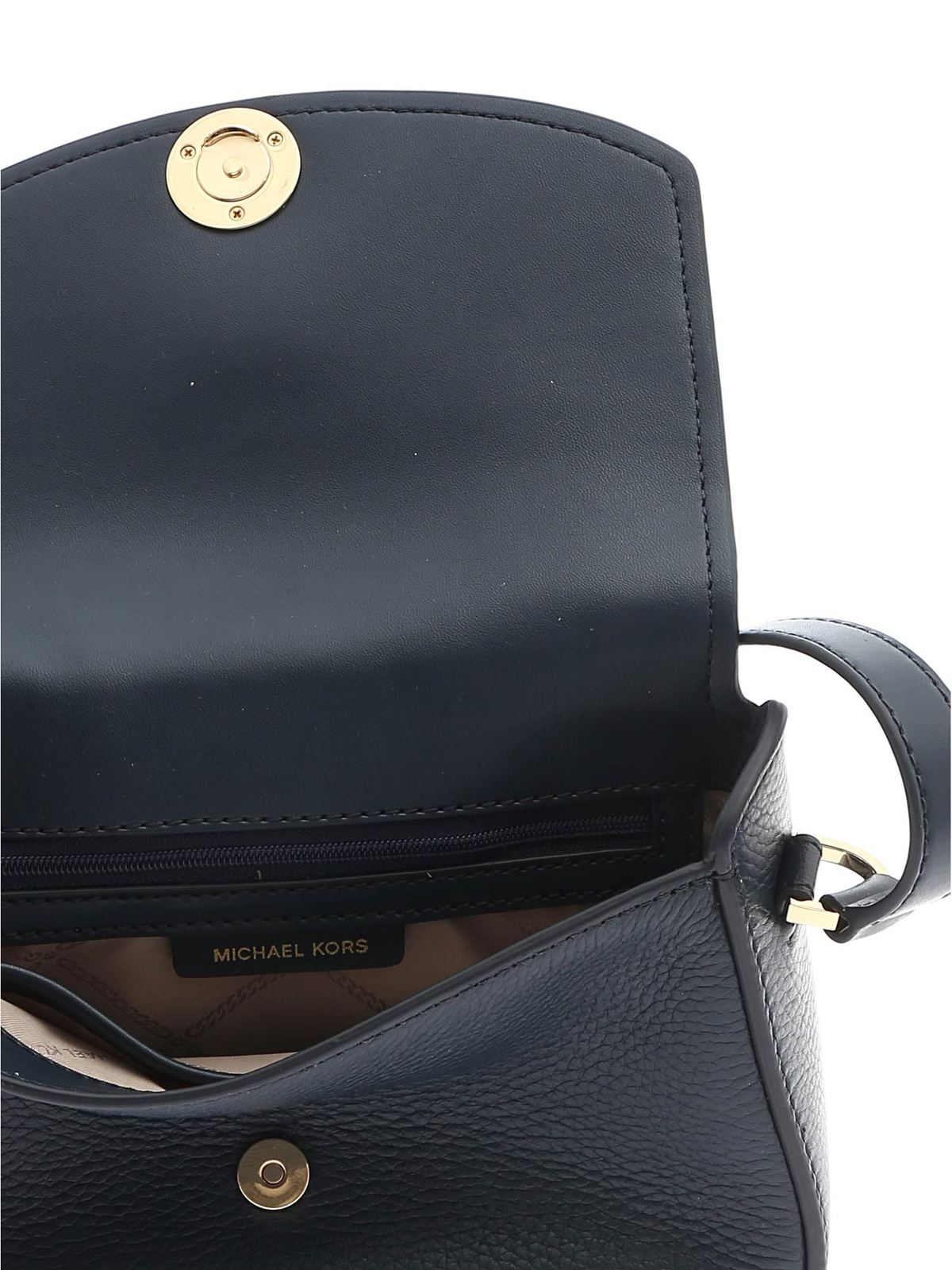 Michael Kors Logo cross body bag in blue - Blue | 32S1GLAC1L406