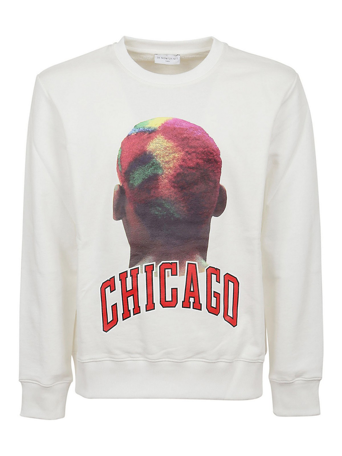 Ih Nom Uh Nit Crewneck Chicago sweater with rear number | NUS21235081081