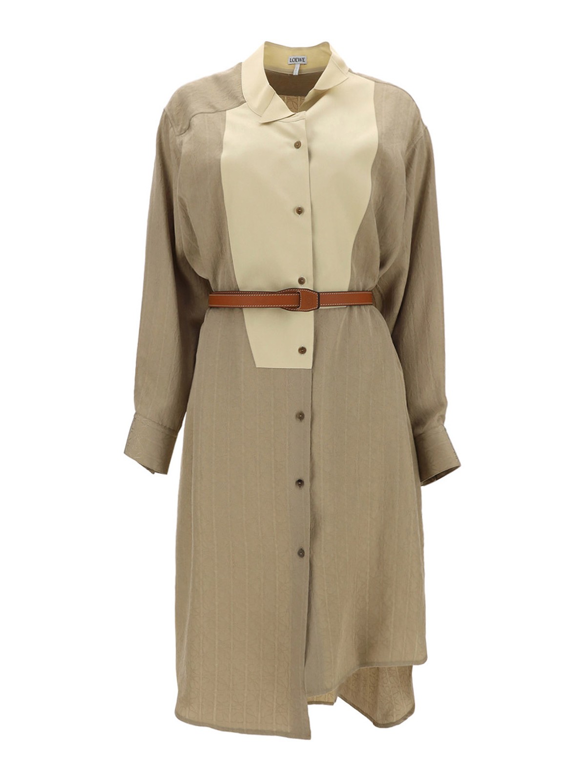 Short dresses Loewe - Silk dress - S359335XEZ2155 | Shop online at THEBS