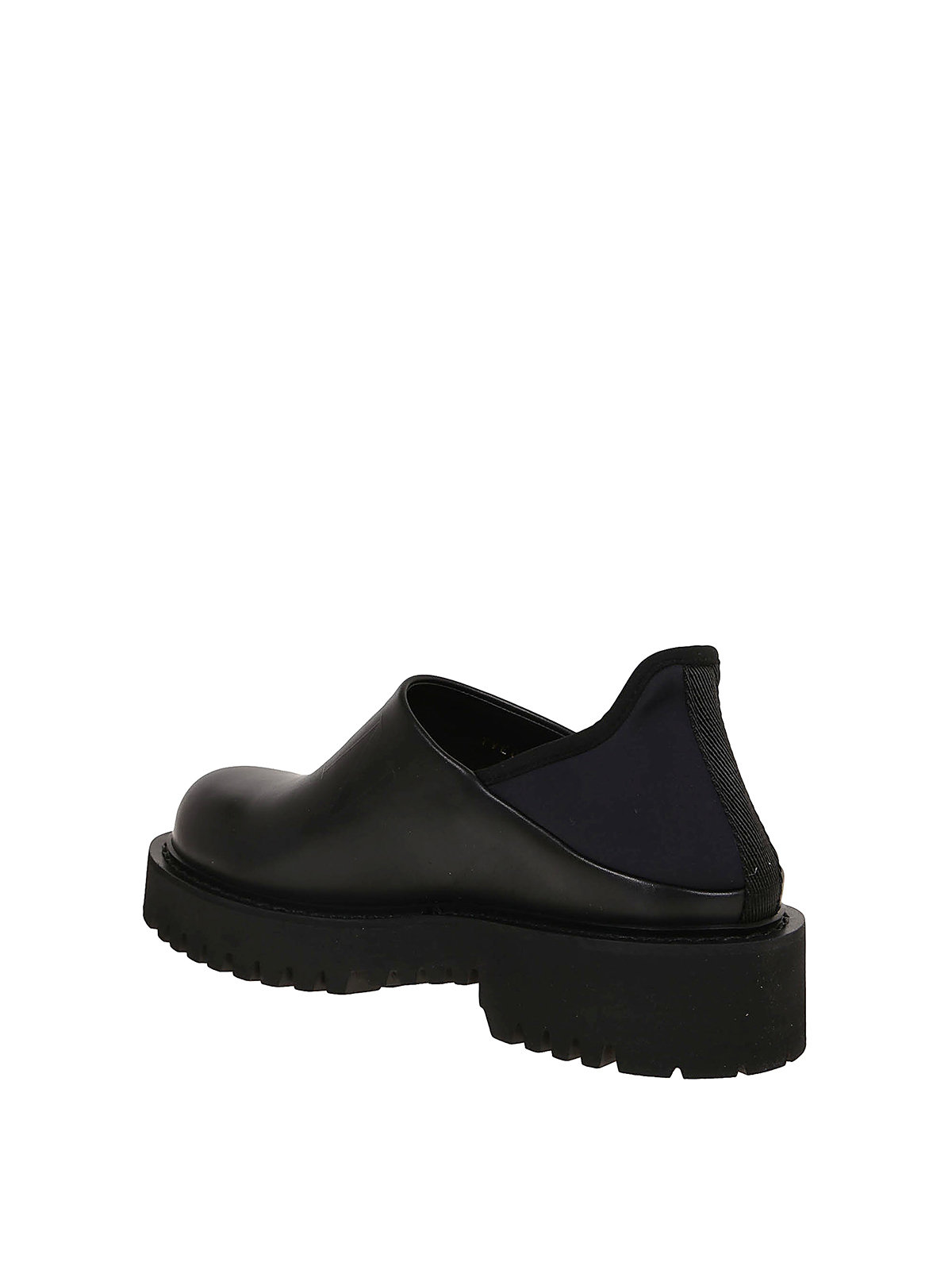 Mules shoes Valentino Garavani - Leather and neoprene clogs ...