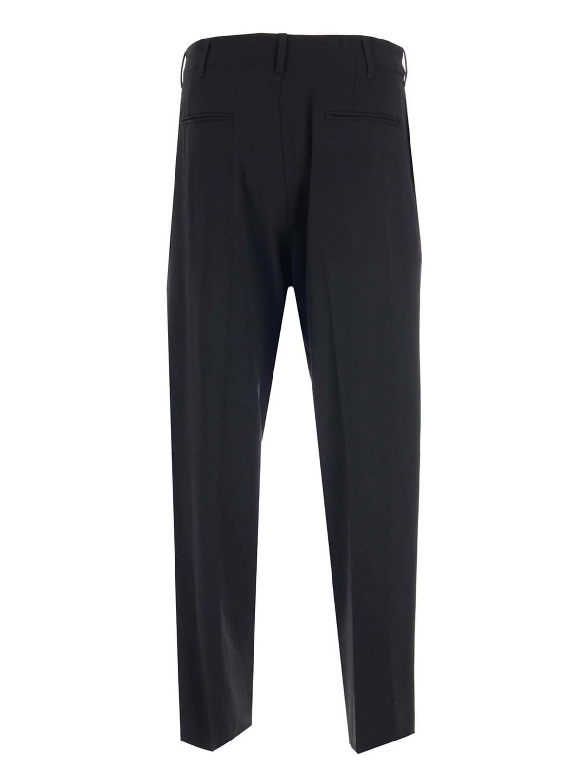 Ambush Relaxed fit pants in black - Black | BMCA016S21FAB0011000