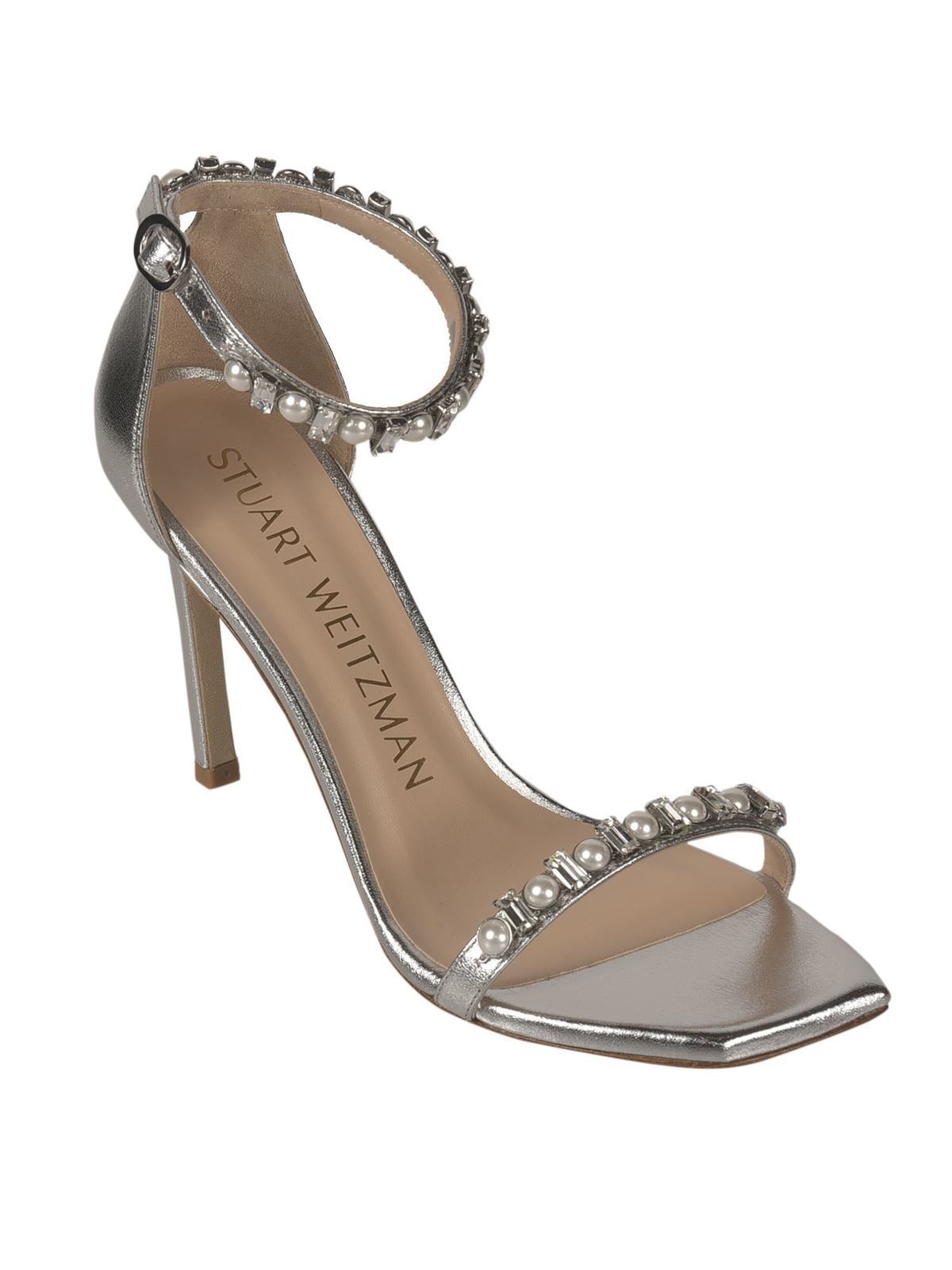 Stuart Weitzman Sandalias - Amelina Shine | AMELINASHINESILVER
