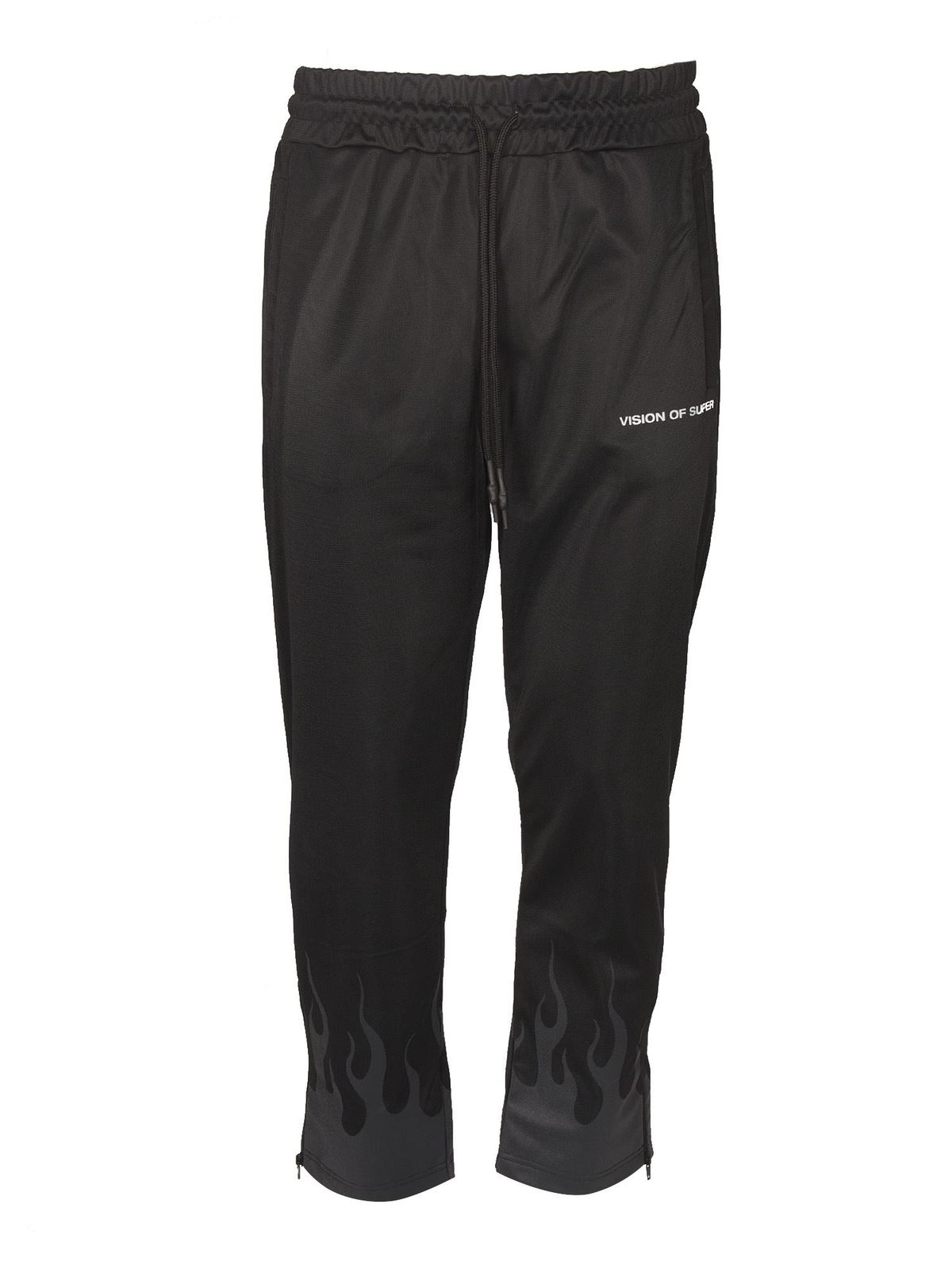 Vision Of Super Black Flames pants in black | VOS16TRKBLACKBLACK