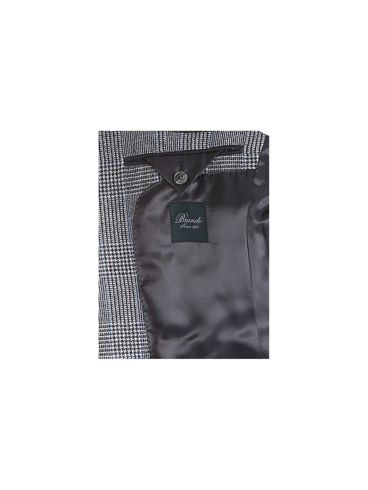 Brando Prince of Wales suit in black, white and blue | 3305130971