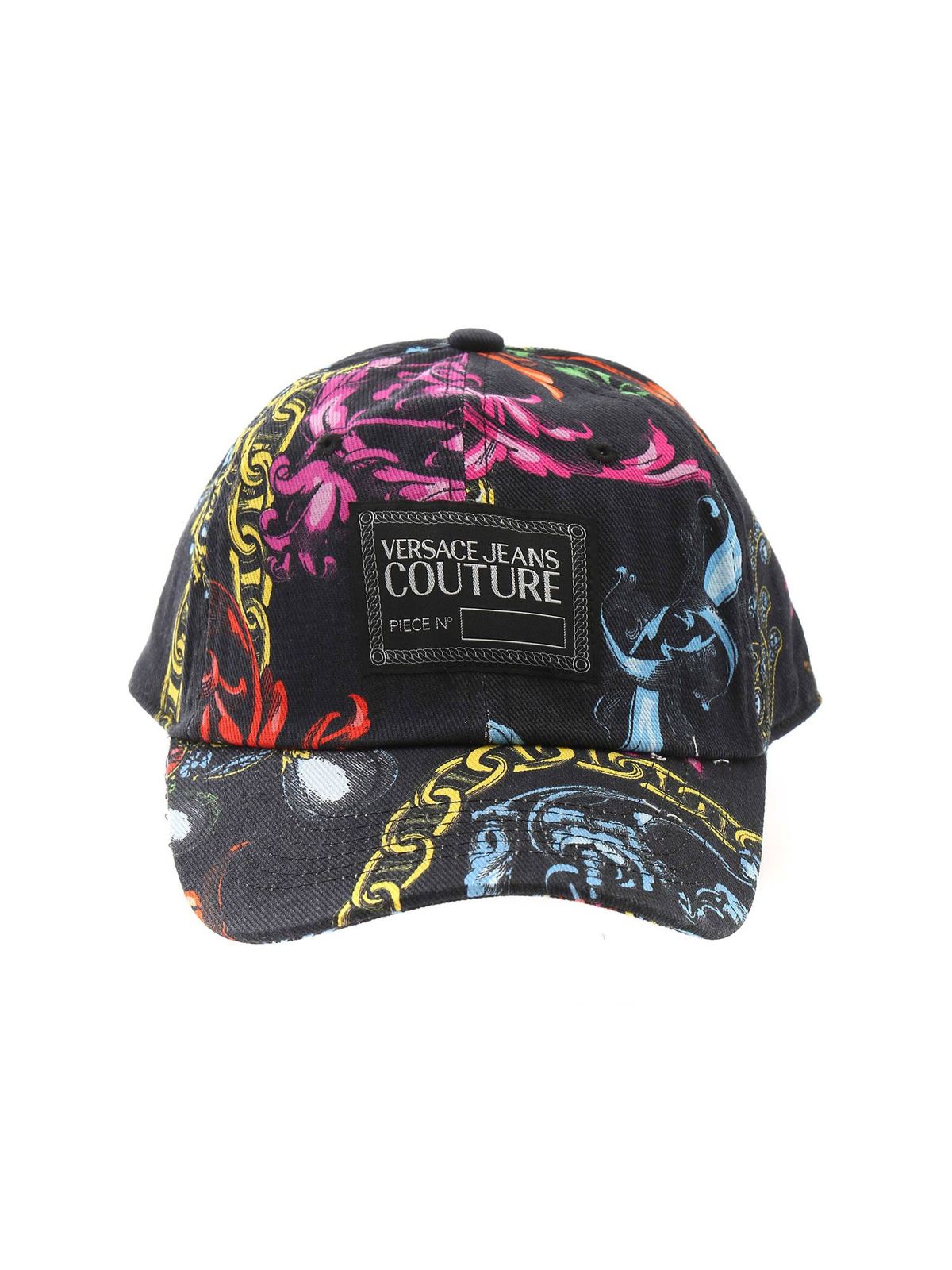 Versace Jeans Couture Regalia Baroque hat in black | 71YAZK19ZG015899