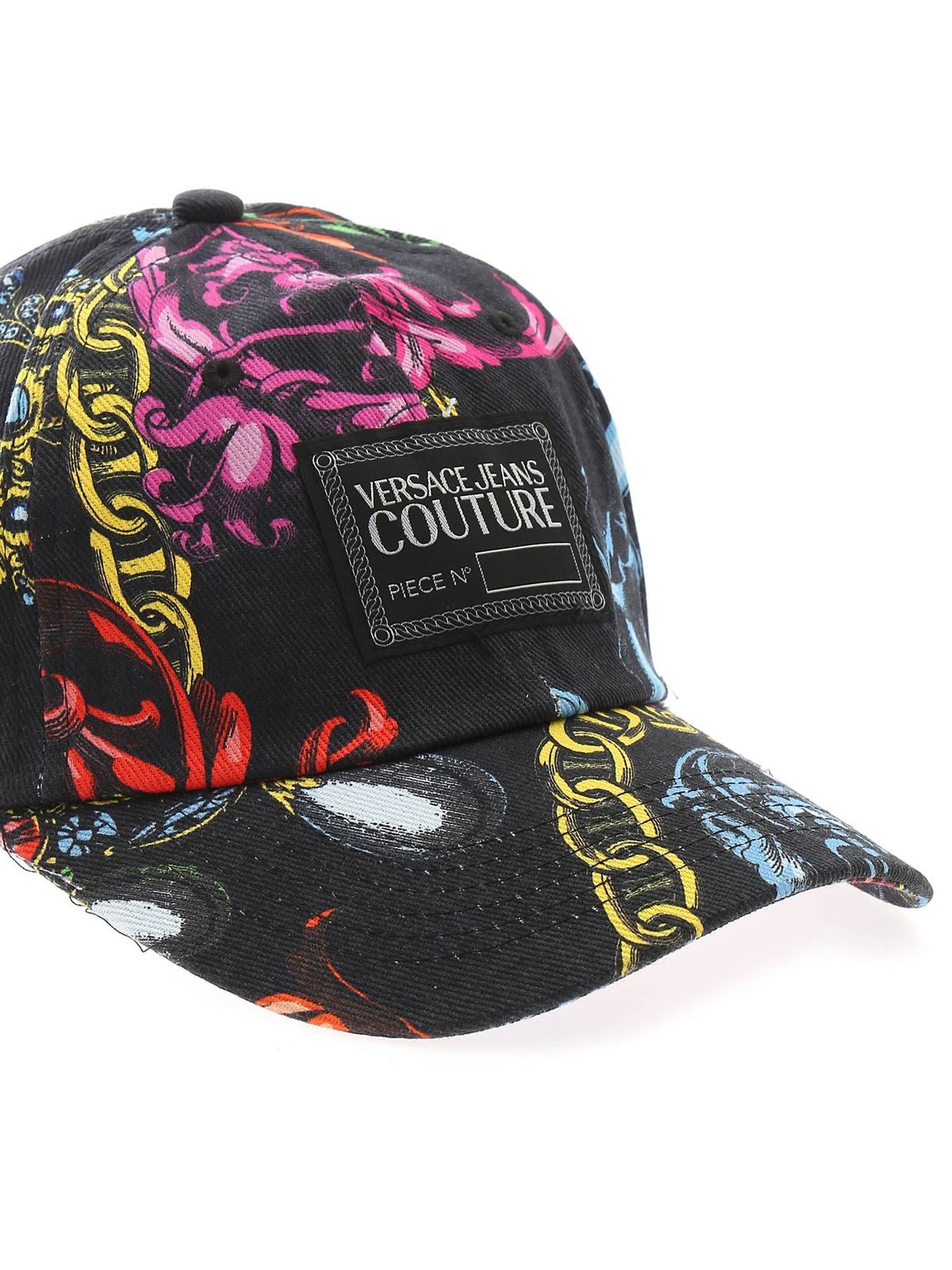 Versace Jeans Couture Regalia Baroque hat in black | 71YAZK19ZG015899